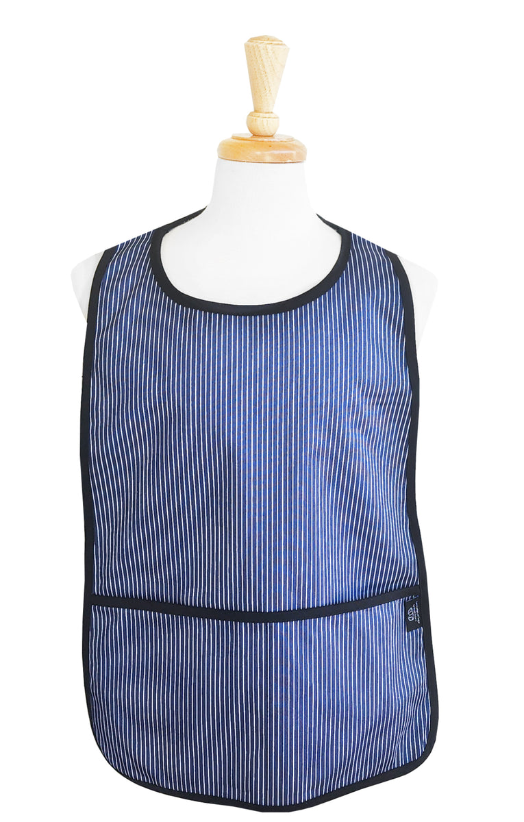 Navy Pinstripe Smock Smock – Two Lumps of Sugar
